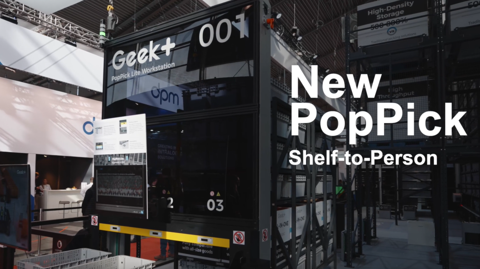 Geekplus Launches Three Game-Changing Robotics Solutions at LogiMAT 2025